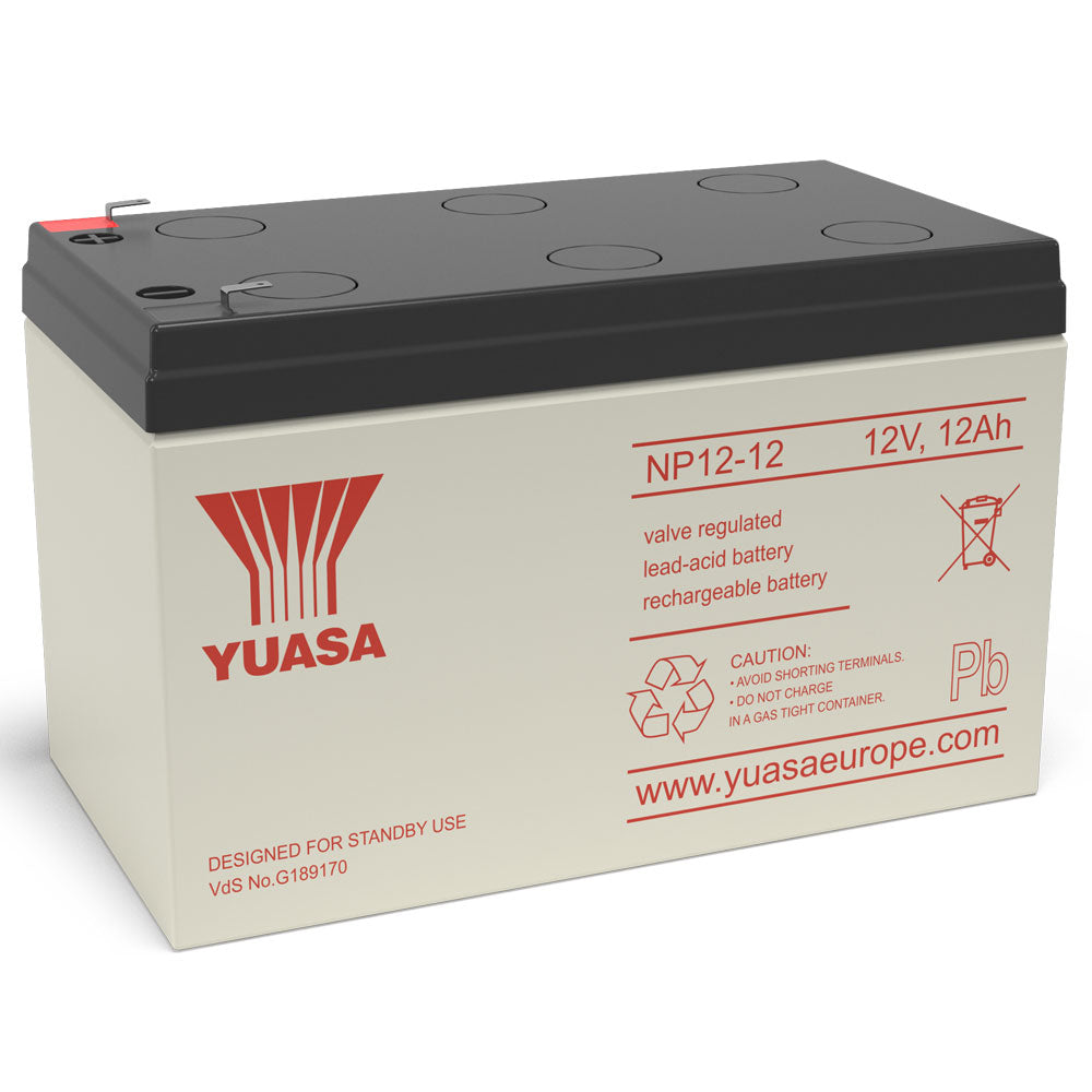 Yuasa NP12-12 VRLA Sealed Lead Acid Battery