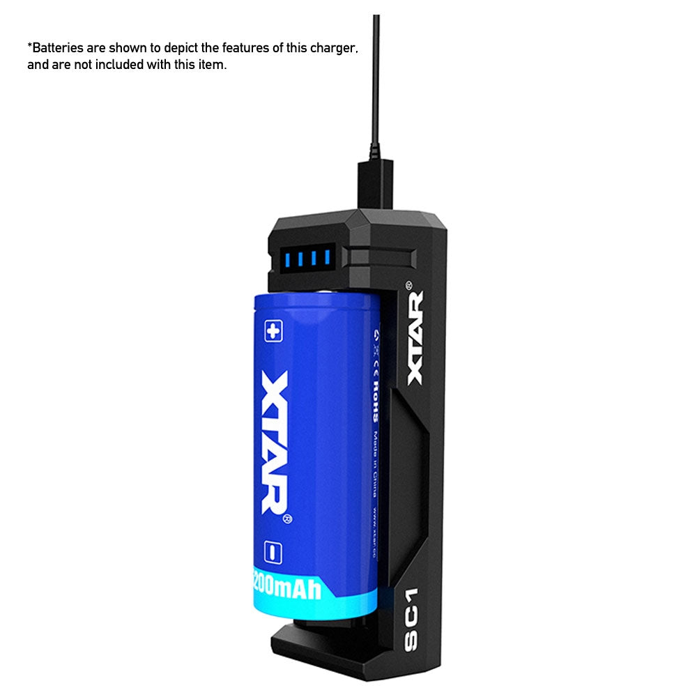 Xtar SC1 Fast Charger - Efficient Li-ion Battery Charging